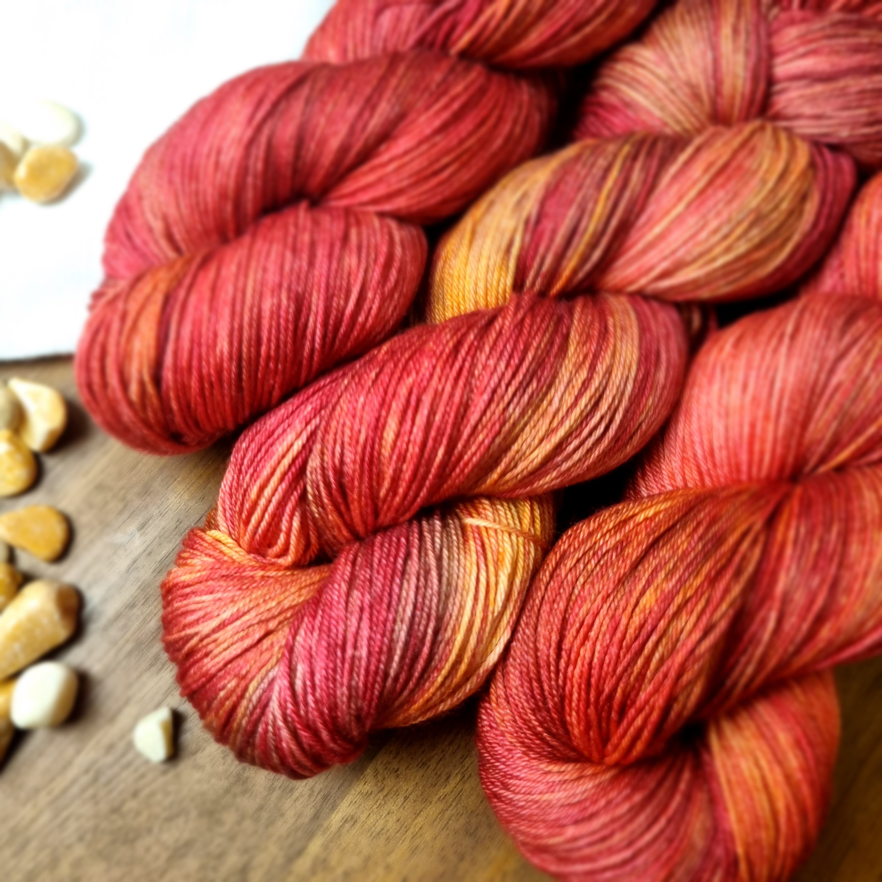 Merino Silk Sock - Japanese Maple – Stardys Spinnerey